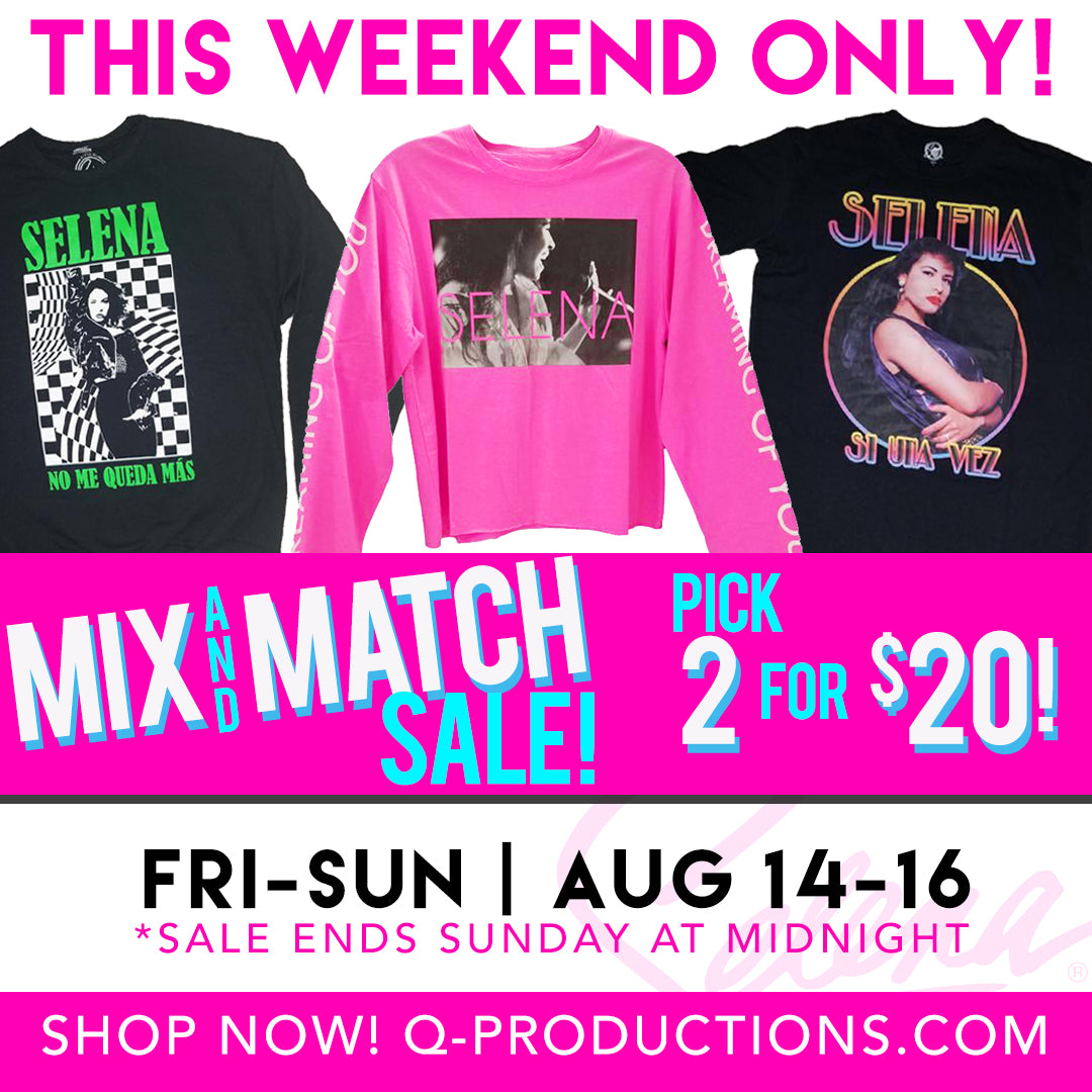 MIX AND MATCH SALE - PICK ANY 2 FOR $20 – Q PRODUCTIONS